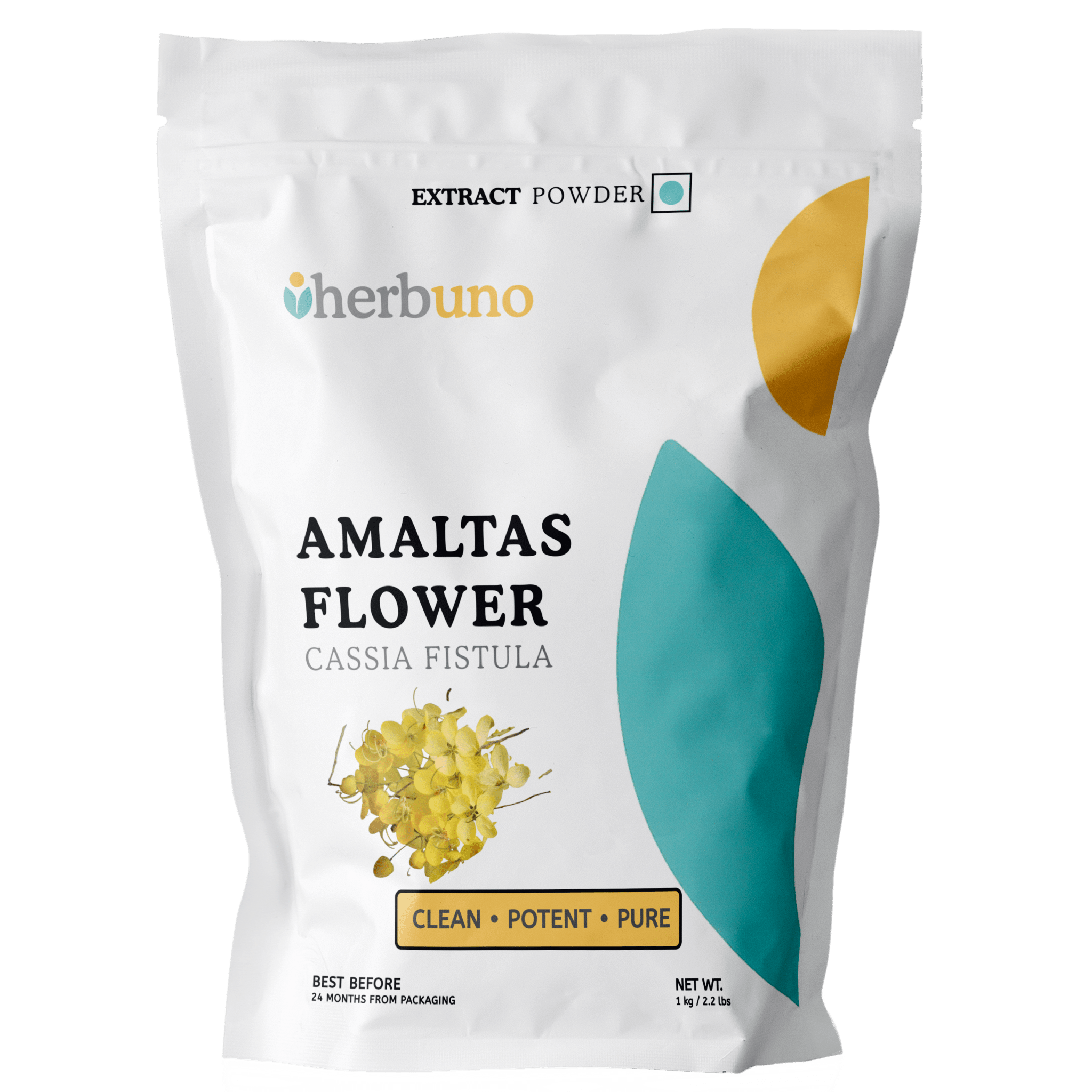 Amaltas Flower Extract Powder | Herbuno